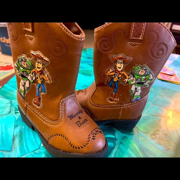 Disney | Shoes | Official Toy Story Boots Size 5 Childrens Like New ...